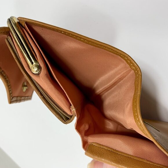 Prince Gardner | Bags | Princess Gardner Cognac Leather Cowhide Wallet ...